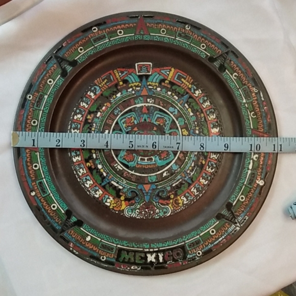 Art | Vintage Aztec Mayan Copper Calendar | Poshmark